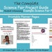 Science Fair Project Experiment Planner Guide With Bonus Example ...