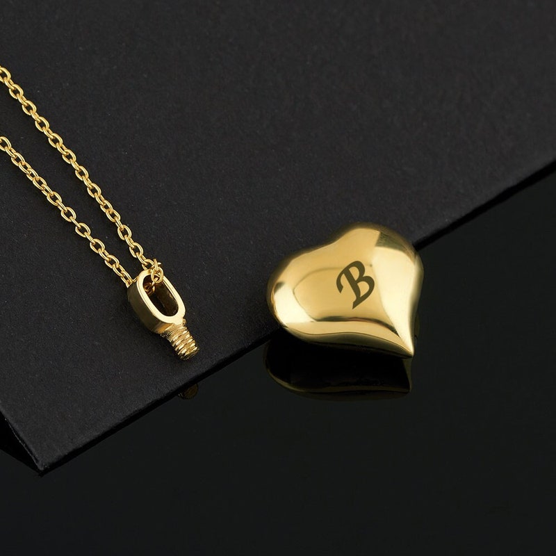 Ashes Necklace Gold - Etsy