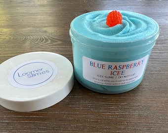 Blue Raspberry Icee Scented Sizzly Icee Slime 6oz - Etsy
