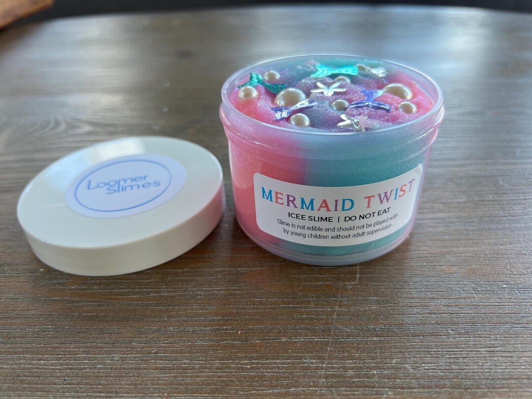 Mermaid Twist Icee Slime - Icee Slime - Ocean Breeze Scented - Pearls ...