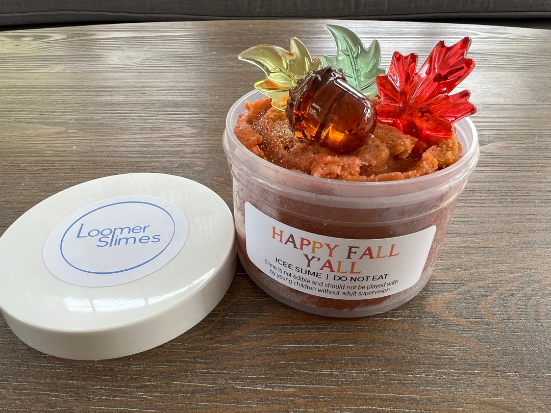 Happy Fall Yall - Autumn - Fall - Halloween - Icee Slime - Buttercream ...