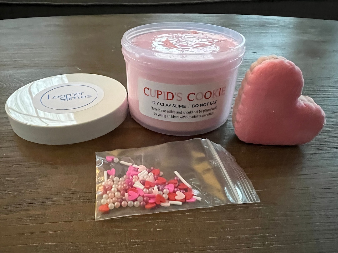Cupid's Cookie Slime - Sugar Cookie Scented - DIY Clay Slime ...