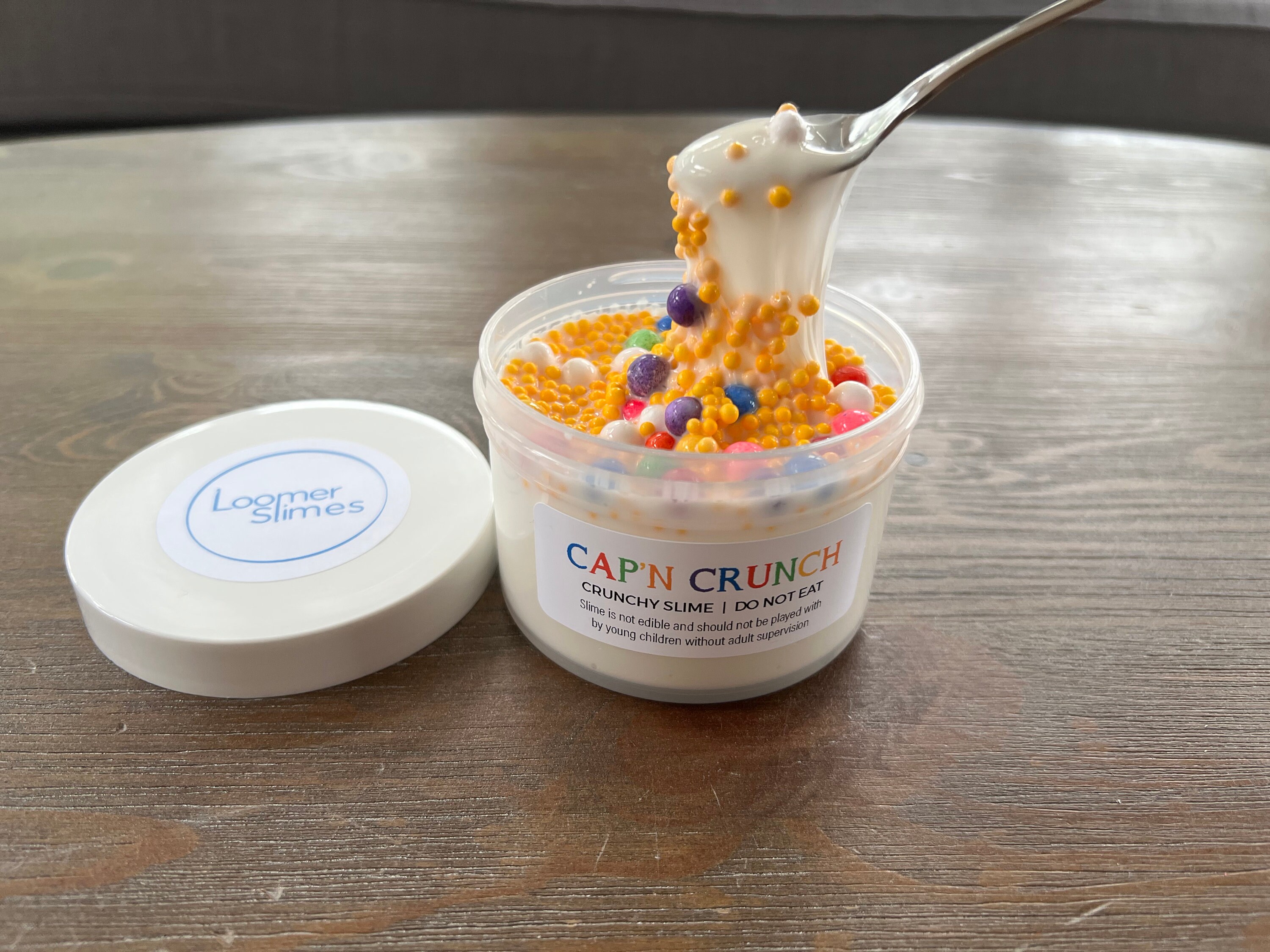 Cap'n Crunch Slime - Sugar Cereal Scented - Crunchy Slime - Milk and ...