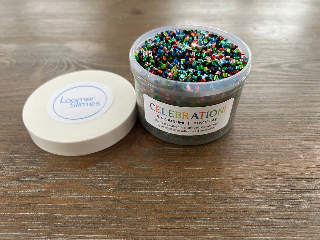 Celebration - Black Cherry Scented - Bingsu Slime - Fireworks - New ...