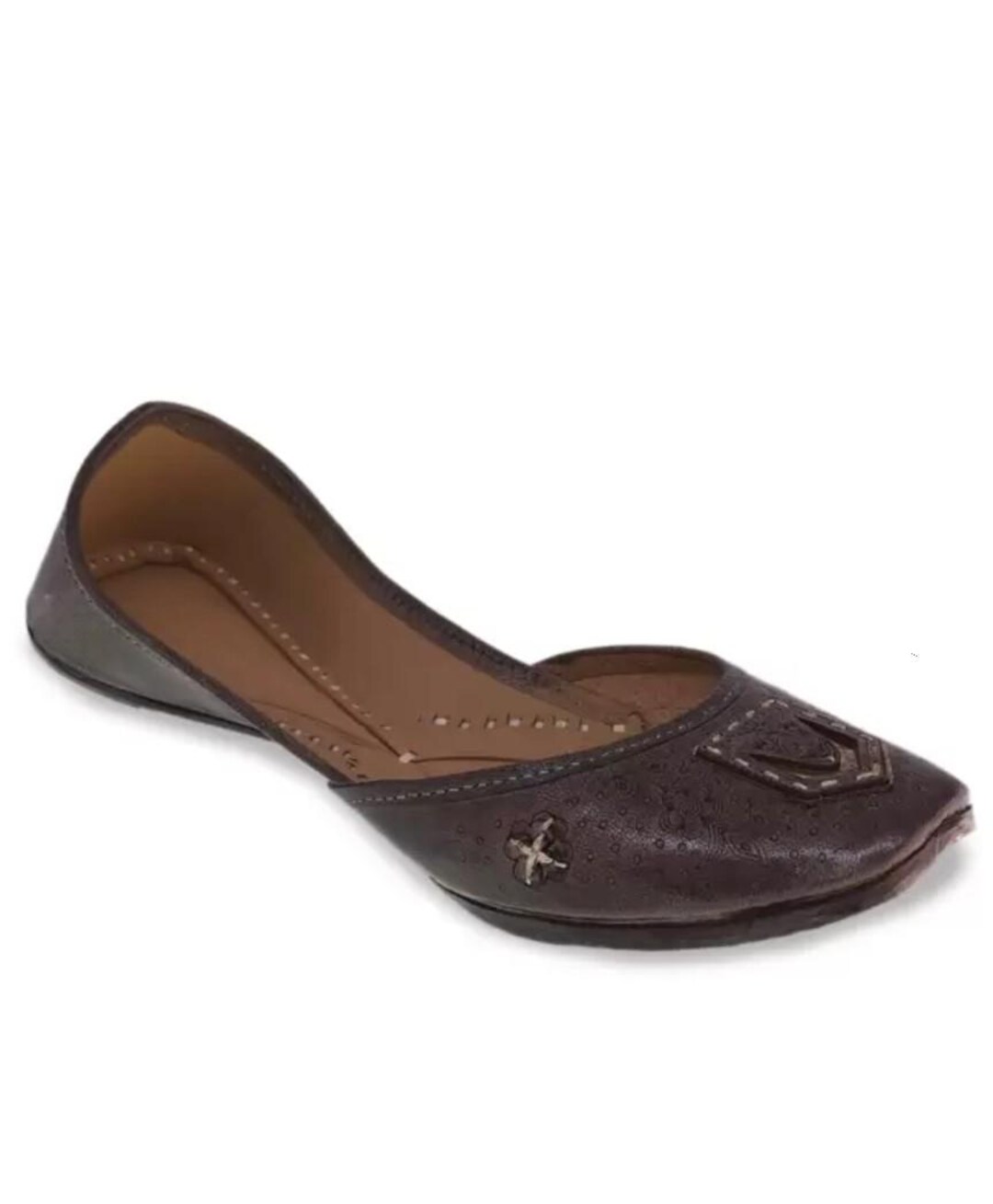 Gray Girls Footwear Punjabi Jutti Jutyis for Women Girls Footwear - Etsy