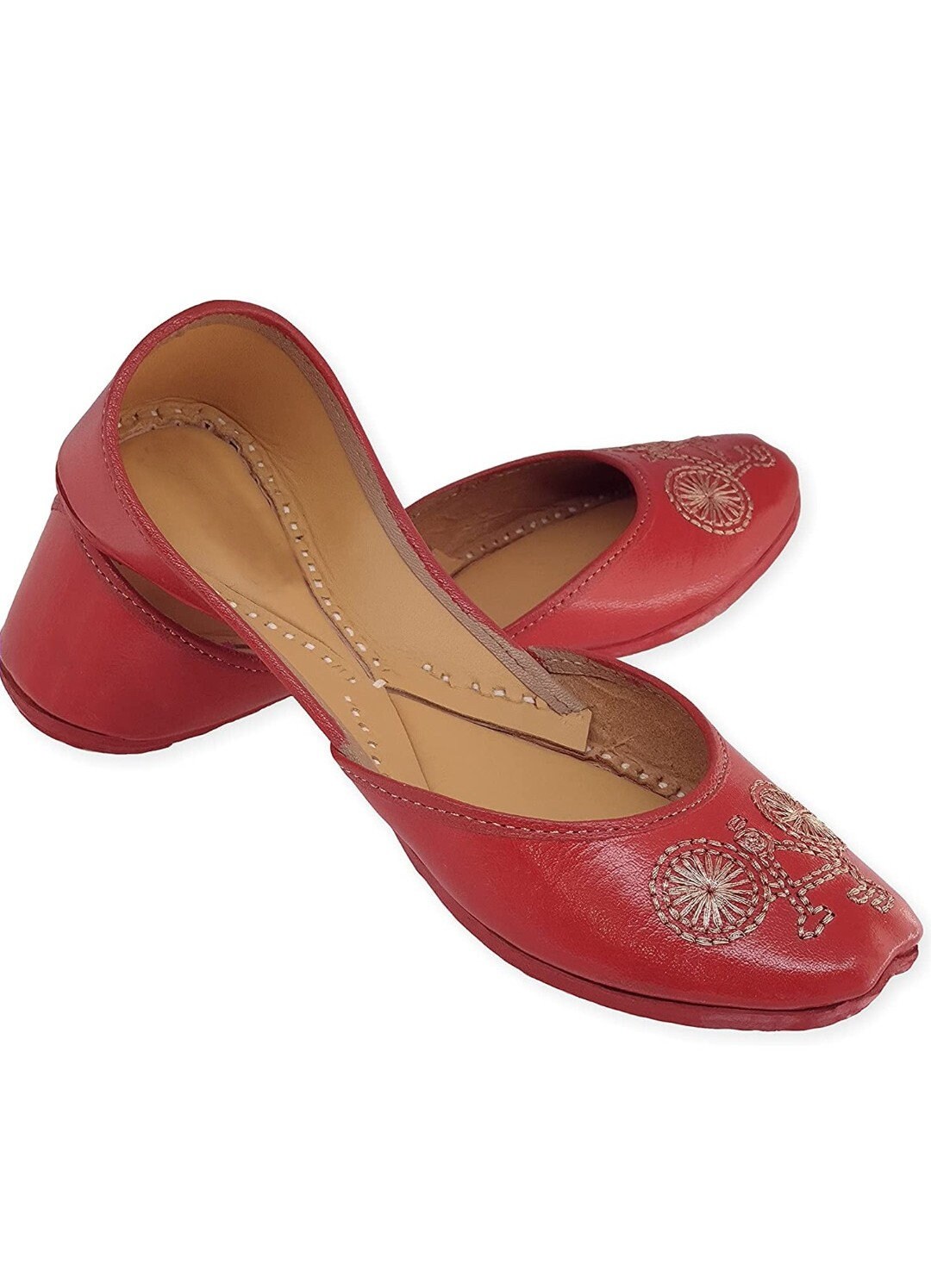 Red Jutti for Girls Punjabi Jutti for Women - Etsy
