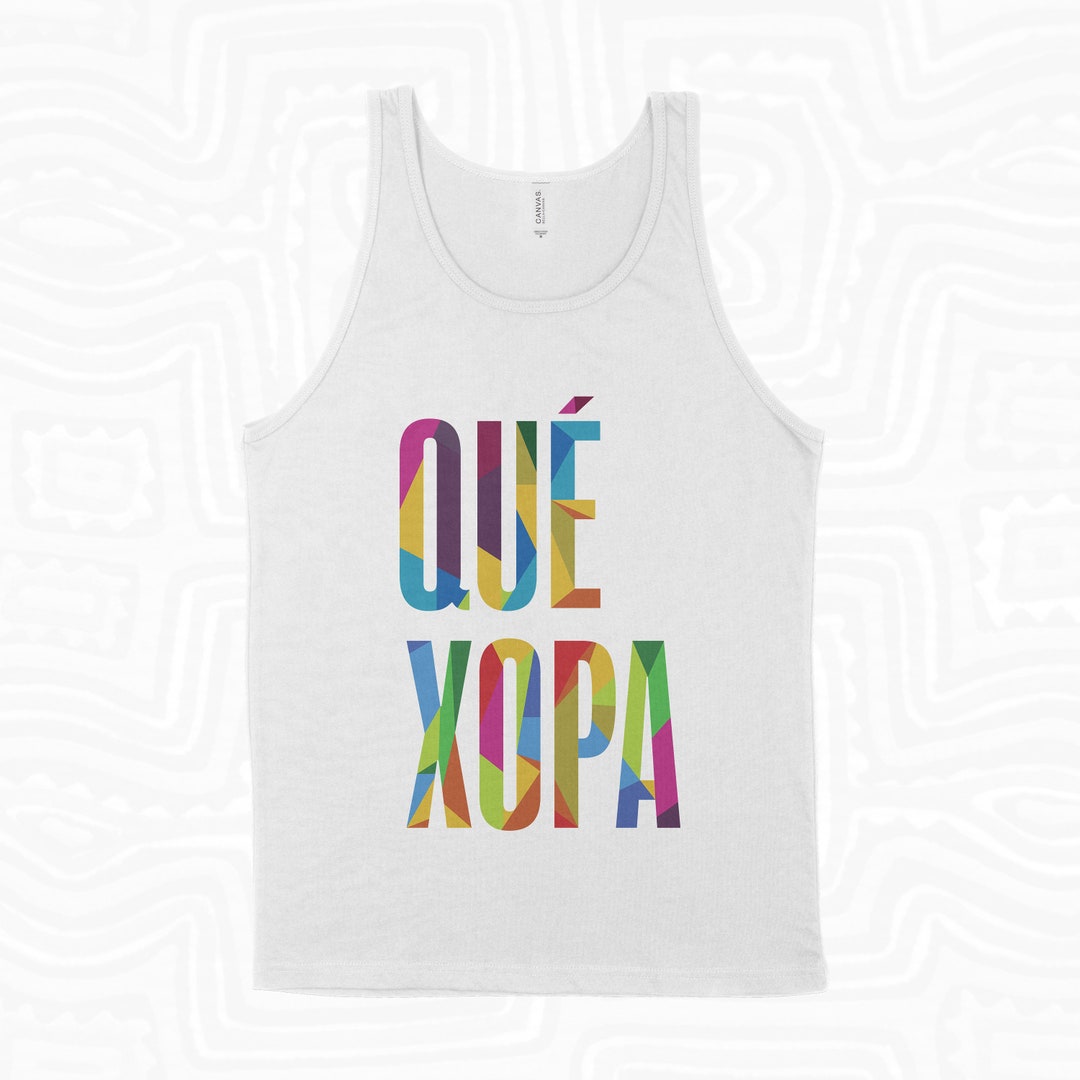 Qué Xopa Multi-color Tank (unisex) - Etsy UK