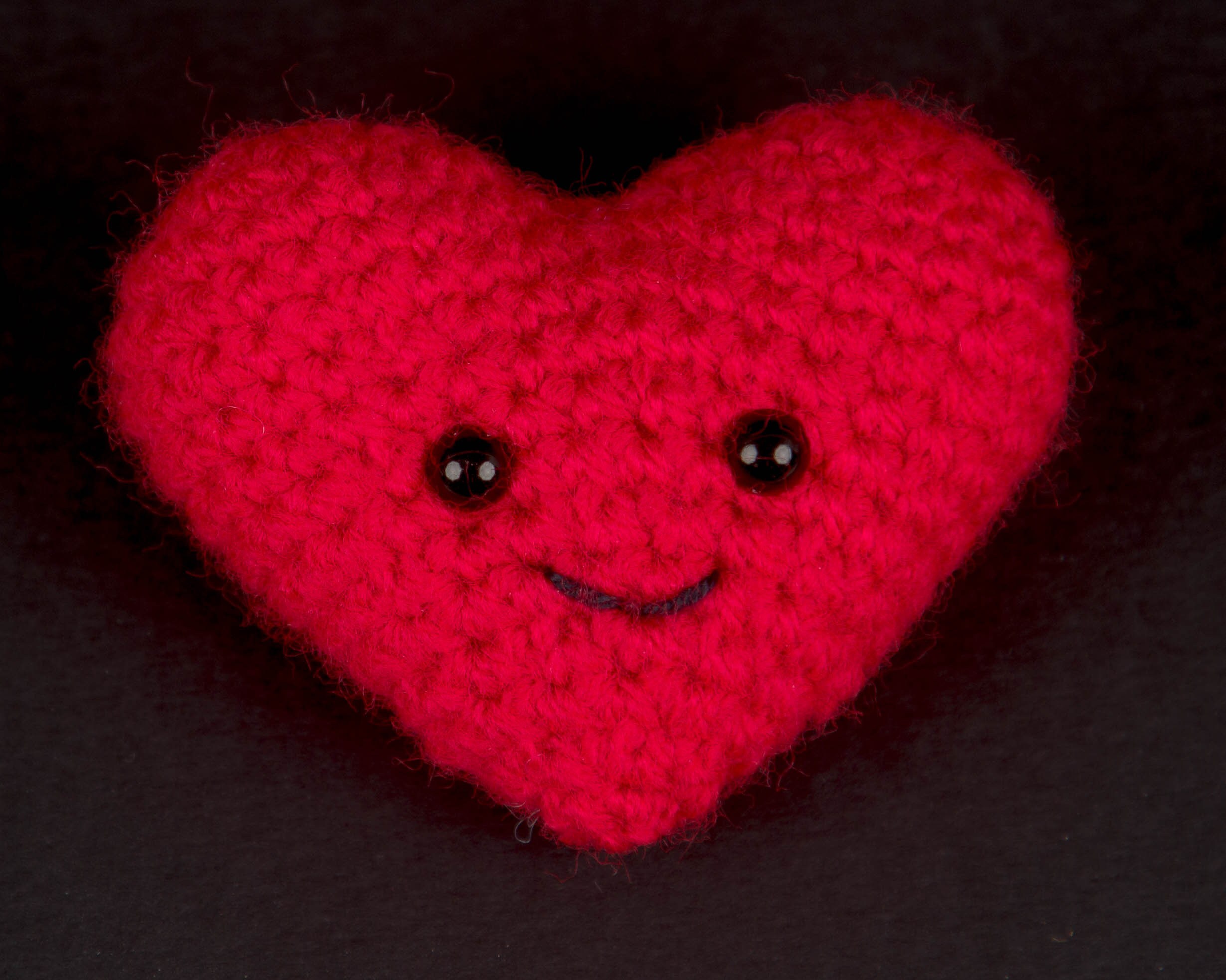 Cute Crochet Love Heart Pocket Hug With Personalised Message | Etsy