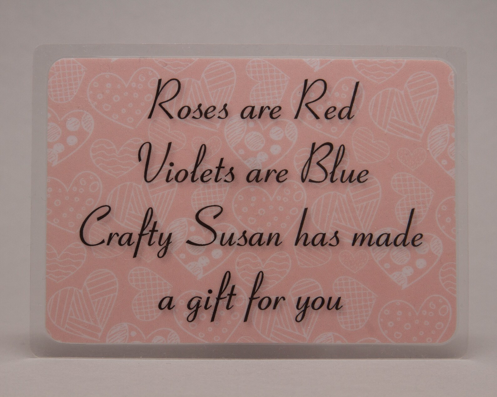 Cute Crochet Love Heart Pocket Hug With Personalised Message | Etsy