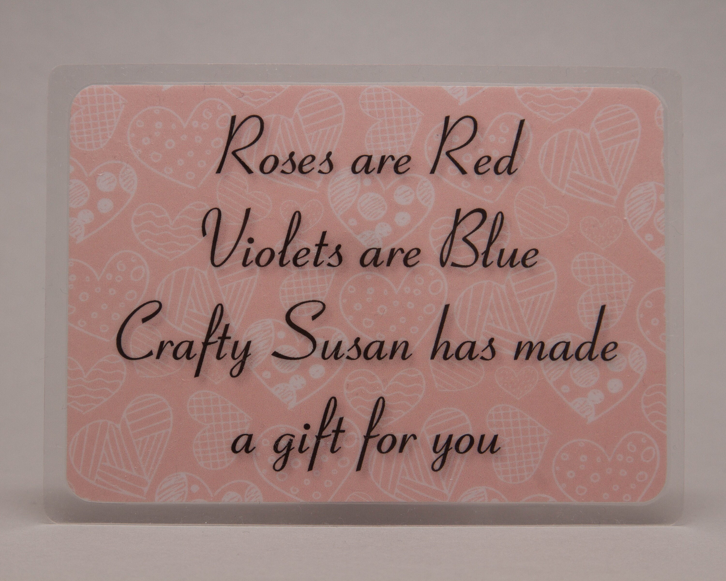 Cute Crochet Love Heart Pocket Hug With Personalised Message | Etsy