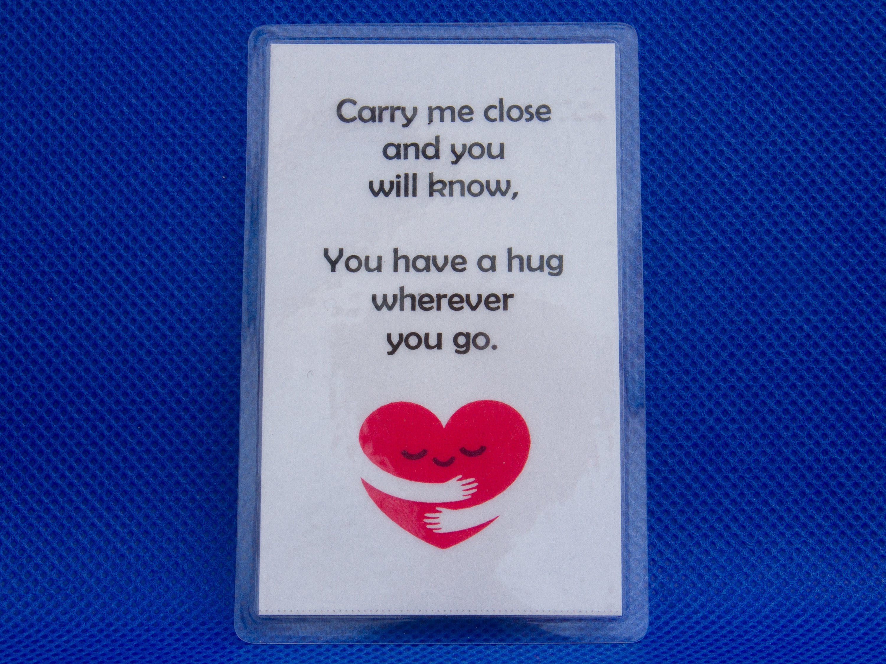 Cute Crochet Love Heart Pocket Hug With Personalised Message | Etsy