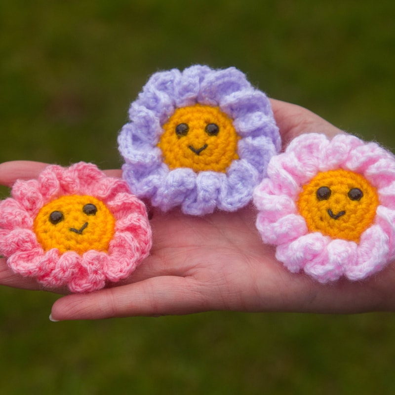 Crocheted Magnets - Etsy