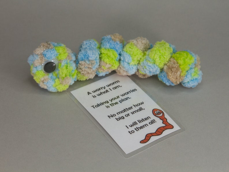 Jumbo Super Soft Furry Pet Worry Worm With Poem Party Bag - Etsy