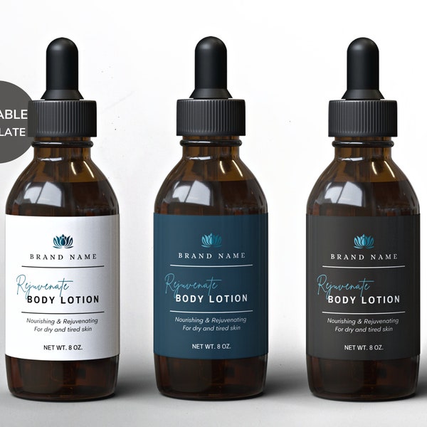 Face Oil Label - Etsy