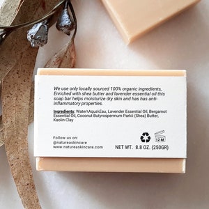 Minimal Soap Label, Wrap Soap Label Template CANVA, Editable Soap Bar ...