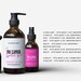 Pink Product Label Templates Modern Hair Care Labels Glamour - Etsy
