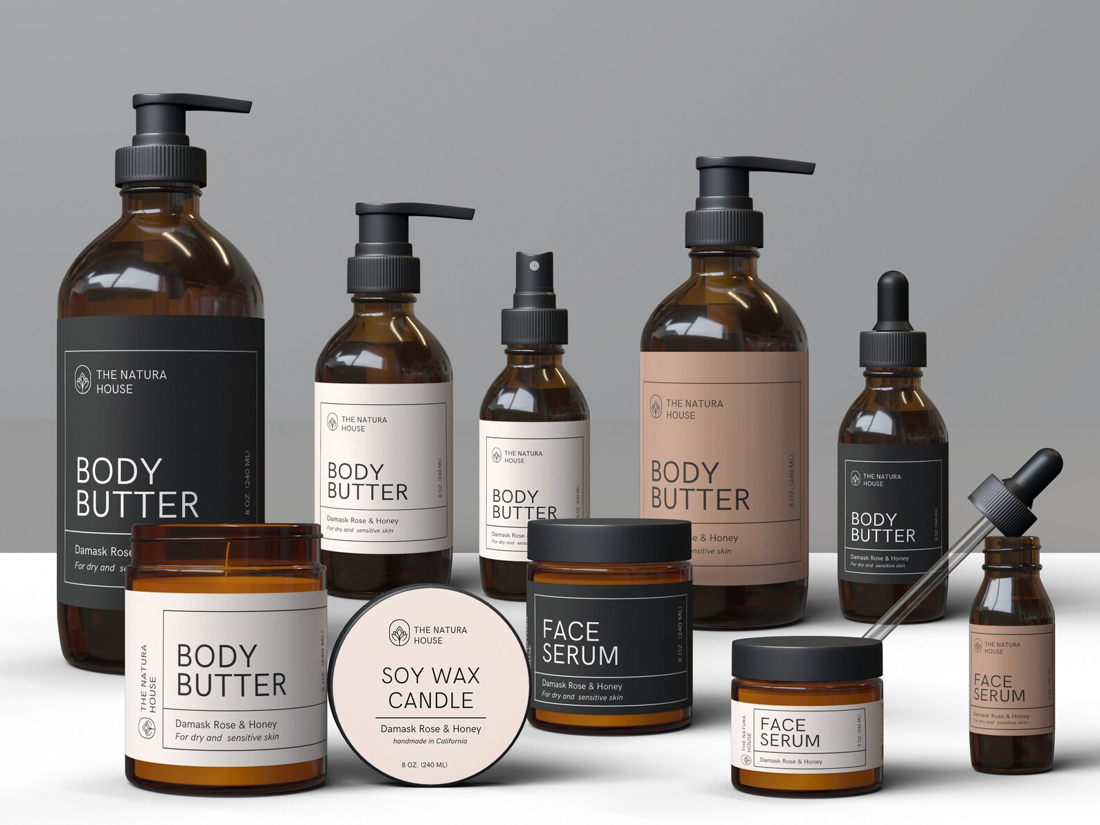 Editable Cosmetic Label Templates Elegant Skincare Product - Etsy