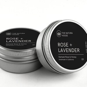 Editable Round Label Template, Circle Tin Jar Label, Lip Balm Label, 2 ...