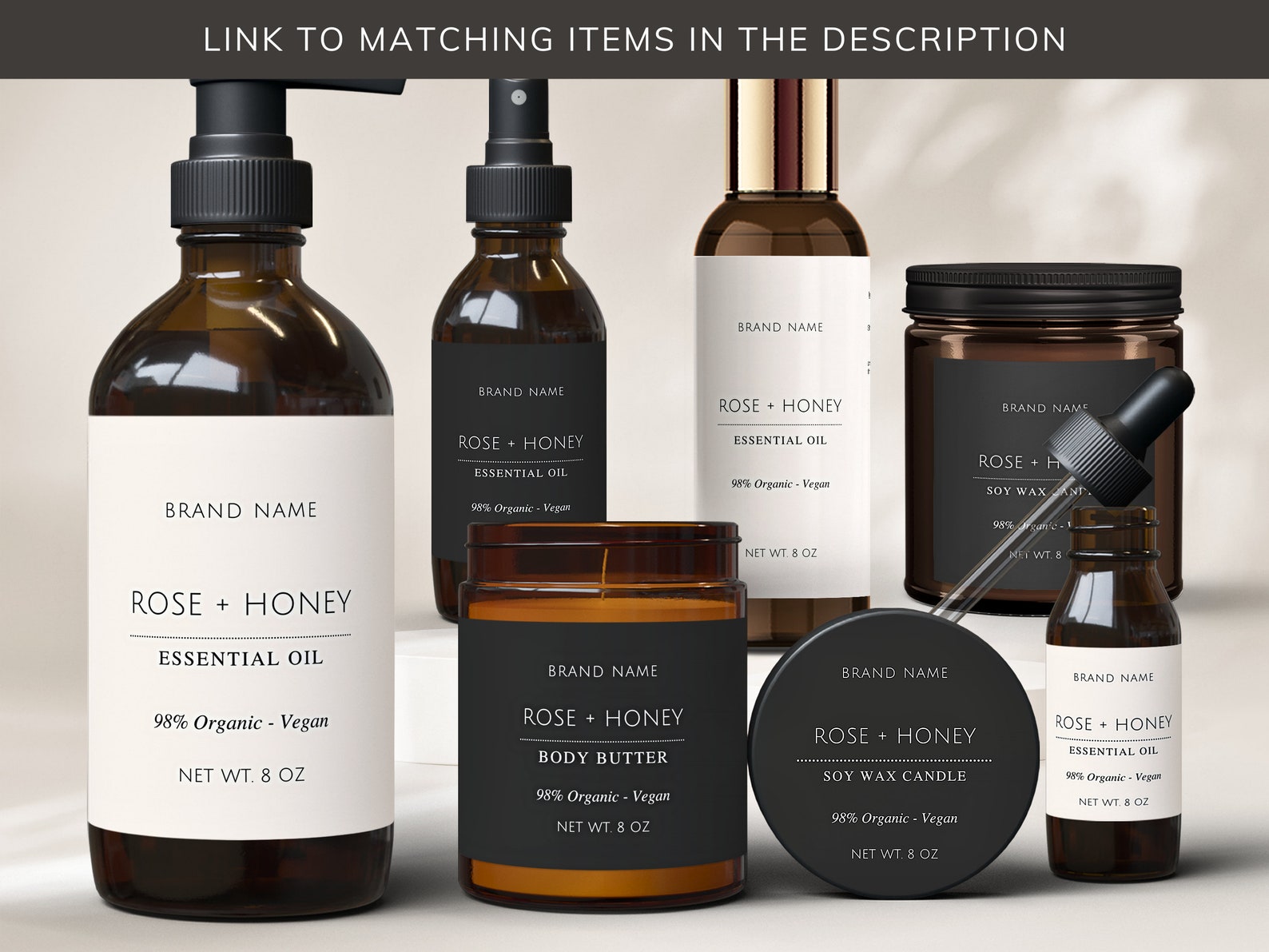 Pouch Label Template Canva, Botanical Bath Salt Label, 3x4 4x5 3x2 ...