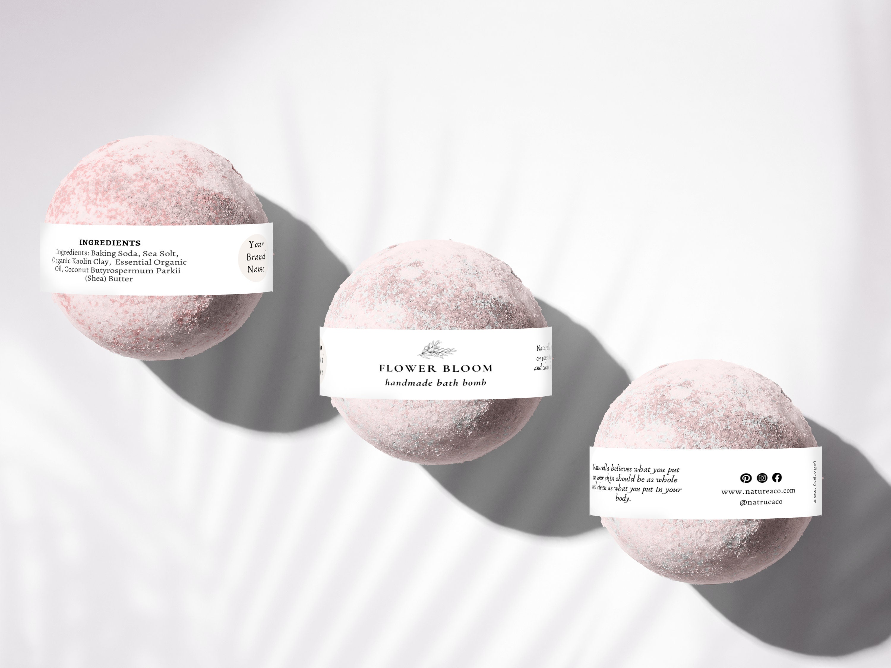 Editable Bath Bomb Label Template Canva Belly Band Bath Bomb - Etsy ...