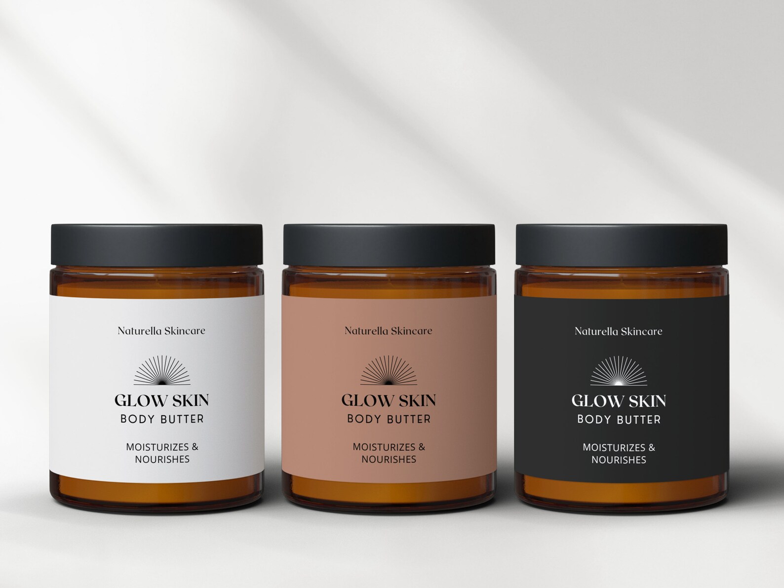 Minimal JAR Label TEMPLATE CANVA, 4 Oz Jar Label, 8 Oz Jar Label ...