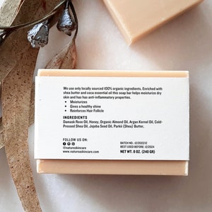 Soap Label Template CANVA, Soap Wrap Around Label, Editable Soap Label ...