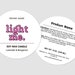Editable Round Label Template, Circle Lid Jar Label, Lip Balm Label, 2 ...