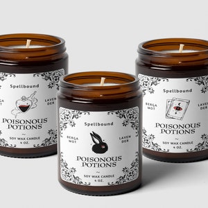 CELESTIAL Candle Label Template Canva, APOTHECARY Candle Labels ...