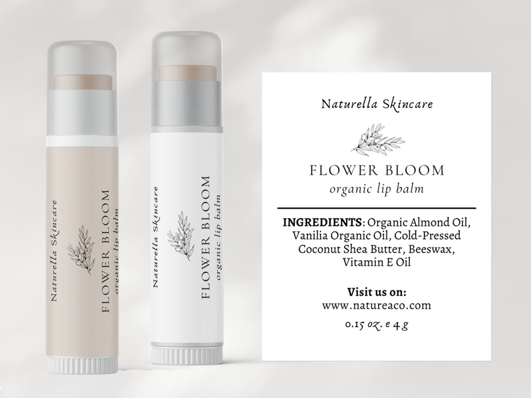 Lip Balm Label Template Canva - Chapstick Label, Lip Balm Label With ...