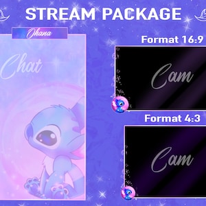 Full Pack Stream Stitch, Animated Twitch Stream Pack, Emotes, Badges ...