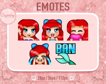 Twitch Princess Emotes - Etsy