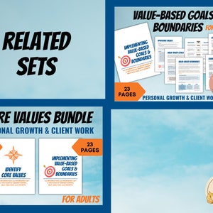 Core Values, Counselor Worksheets, Self Development, Group Therapy ...