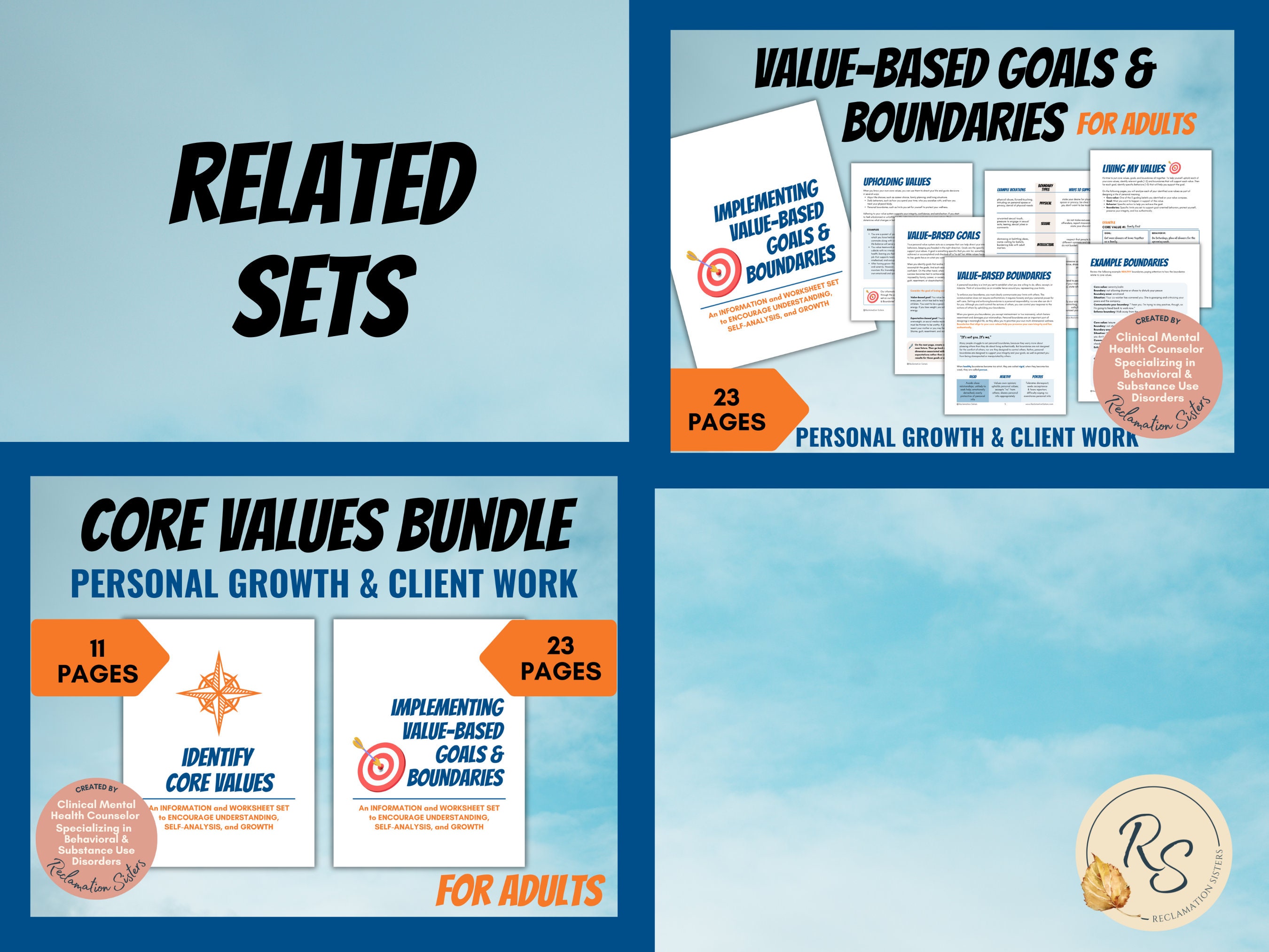 Core Values, Counselor Worksheets, Self Development, Group Therapy ...