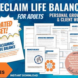 Reclaiming Life Balance, Managing Dimensions of Wellness, Self ...