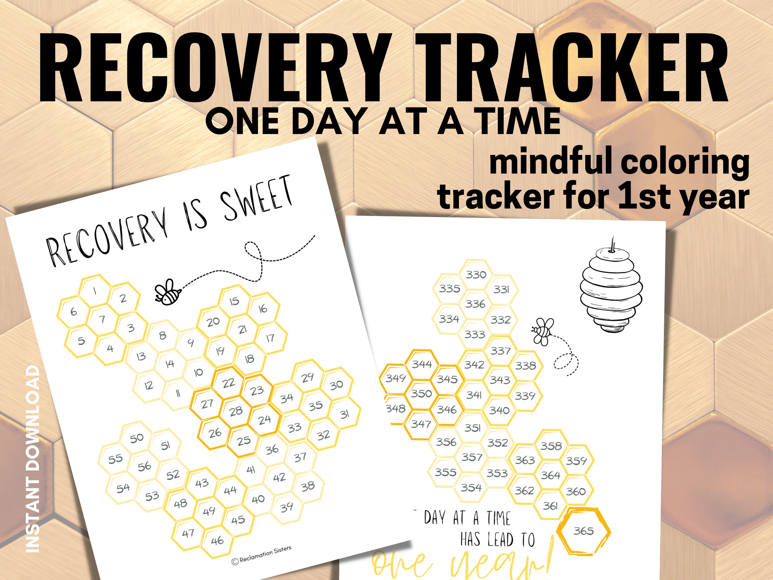 Recovery Tracker, Sobriety Tracker, Therapy, Addiction Recovery ...