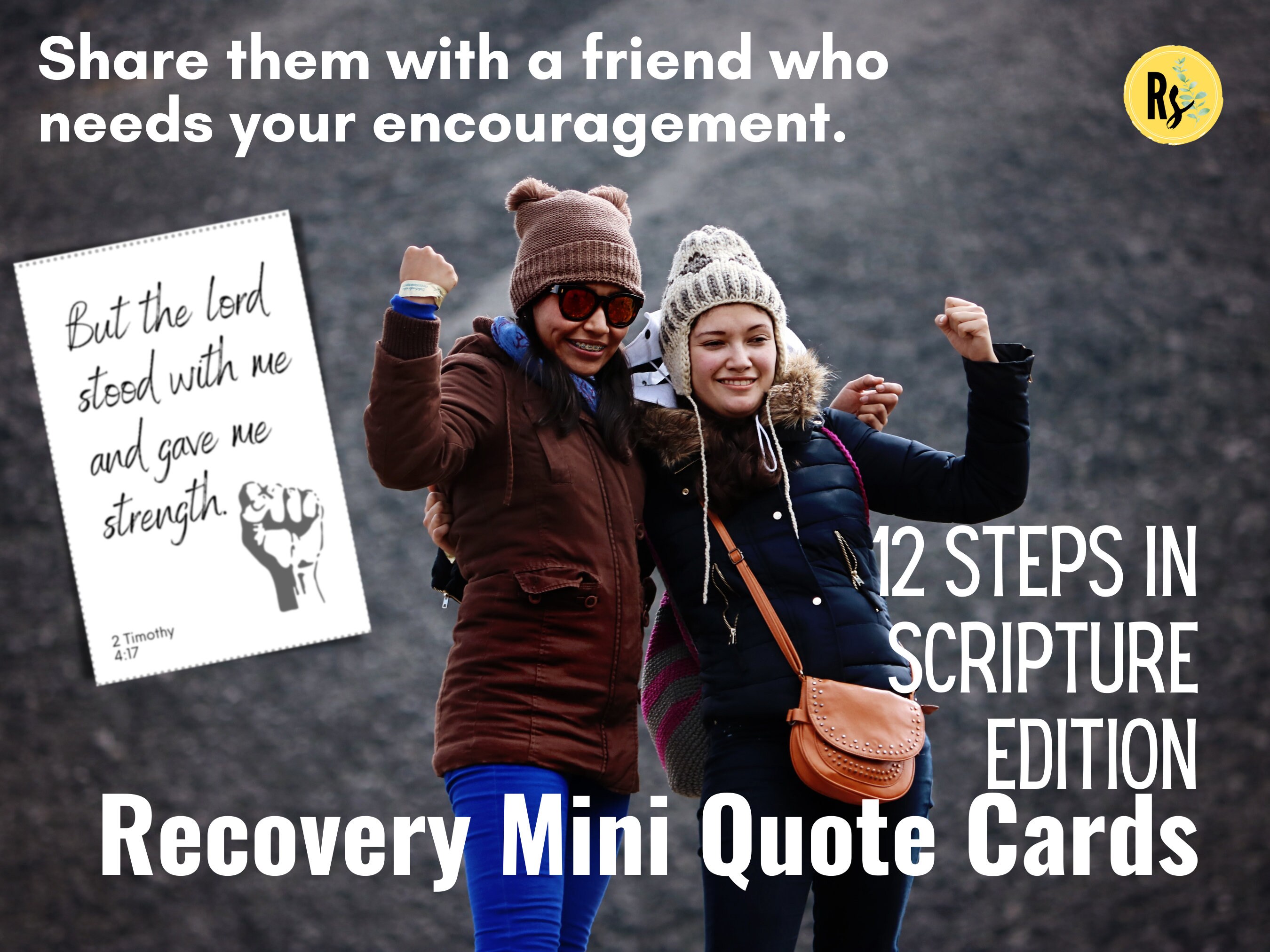 Printable Quote Cards 12 Steps Scripture Addiction Recovery - Etsy