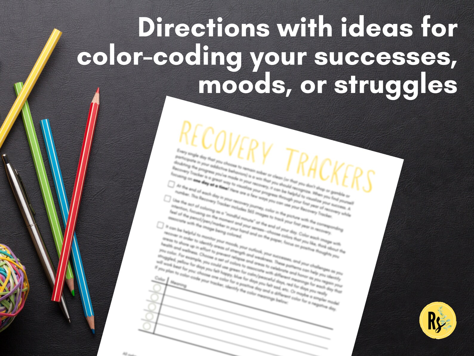 Recovery Tracker Sobriety Tracker Therapy Addiction - Etsy