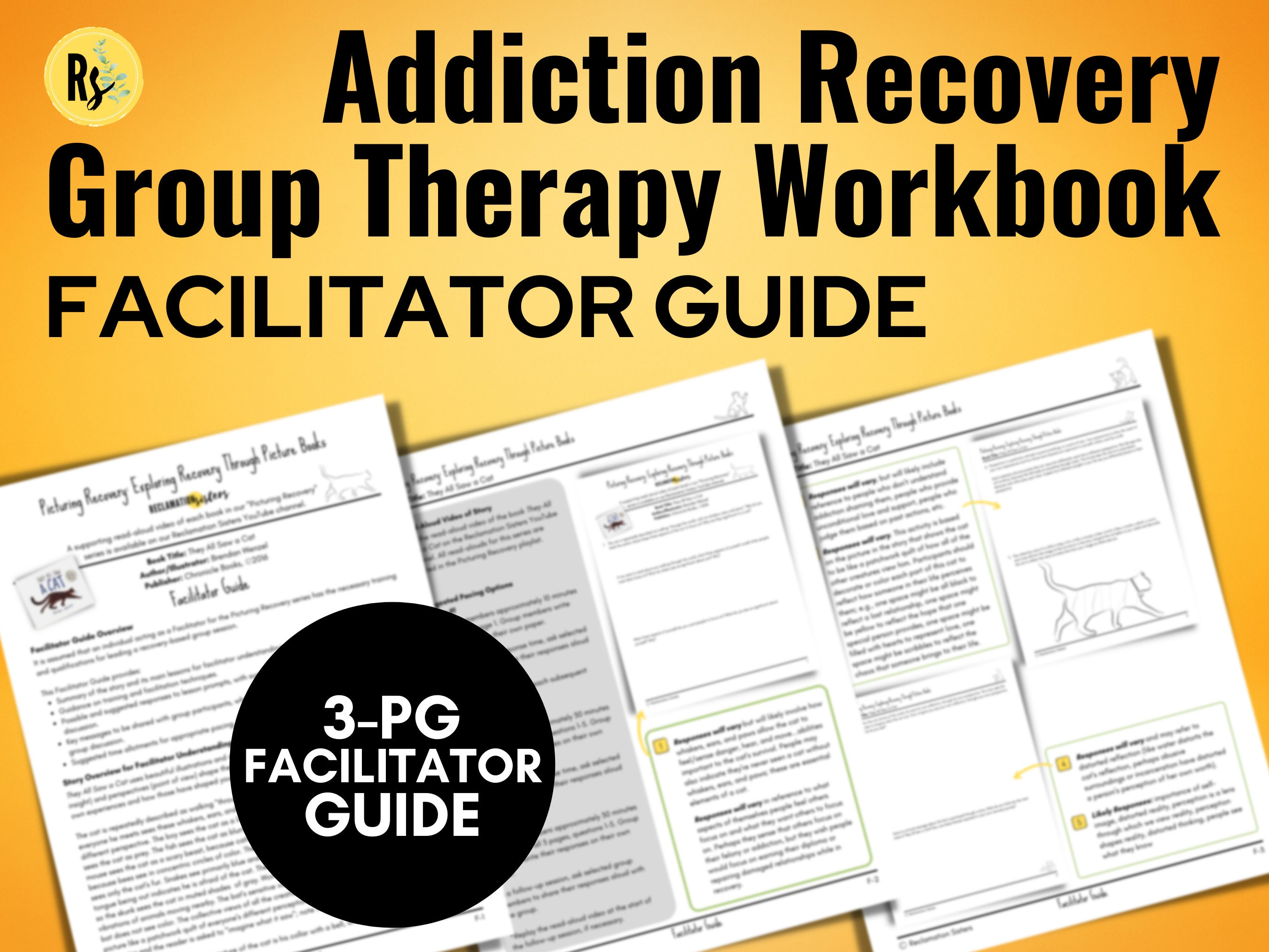 Addiction Recovery Group Therapy Workbook, Sobriety Therapy Worksheet ...