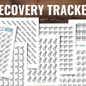 Recovery Tracker, Sobriety Tracker, Therapy, Addiction Recovery ...
