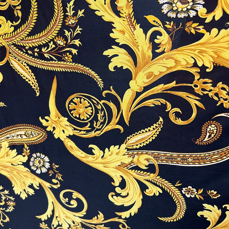 Versace Fabric - Etsy