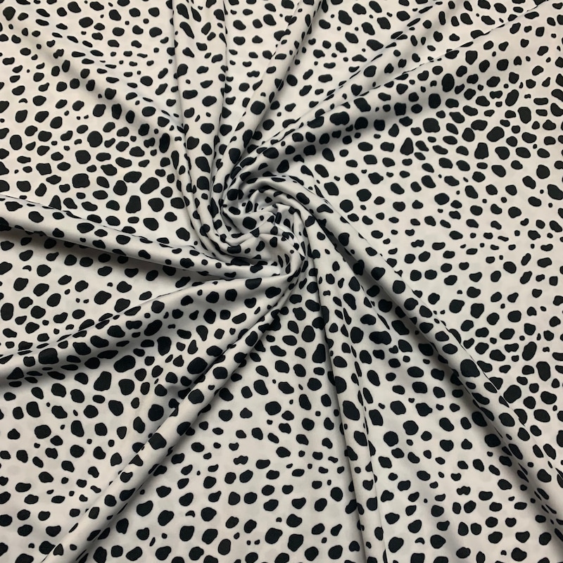 Dalmatian Print Fabric - Etsy
