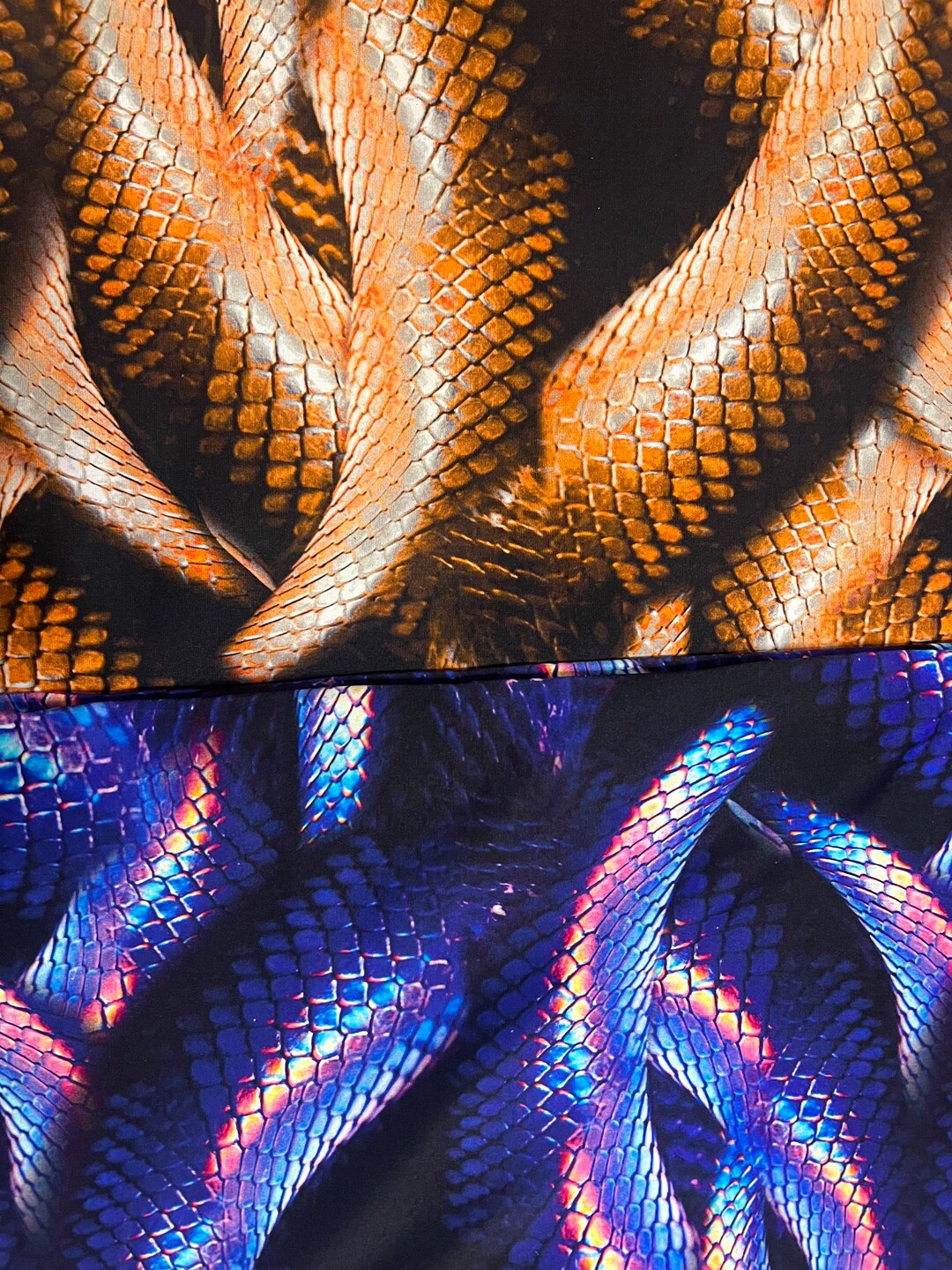 Snake Skin Design Print on the Best Quality of Heavy Nylon Spandex 4 ...