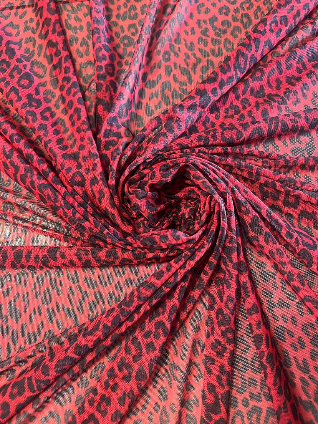 New Cheetah Design Print on the Best Quality of Power Mesh 4-way ...
