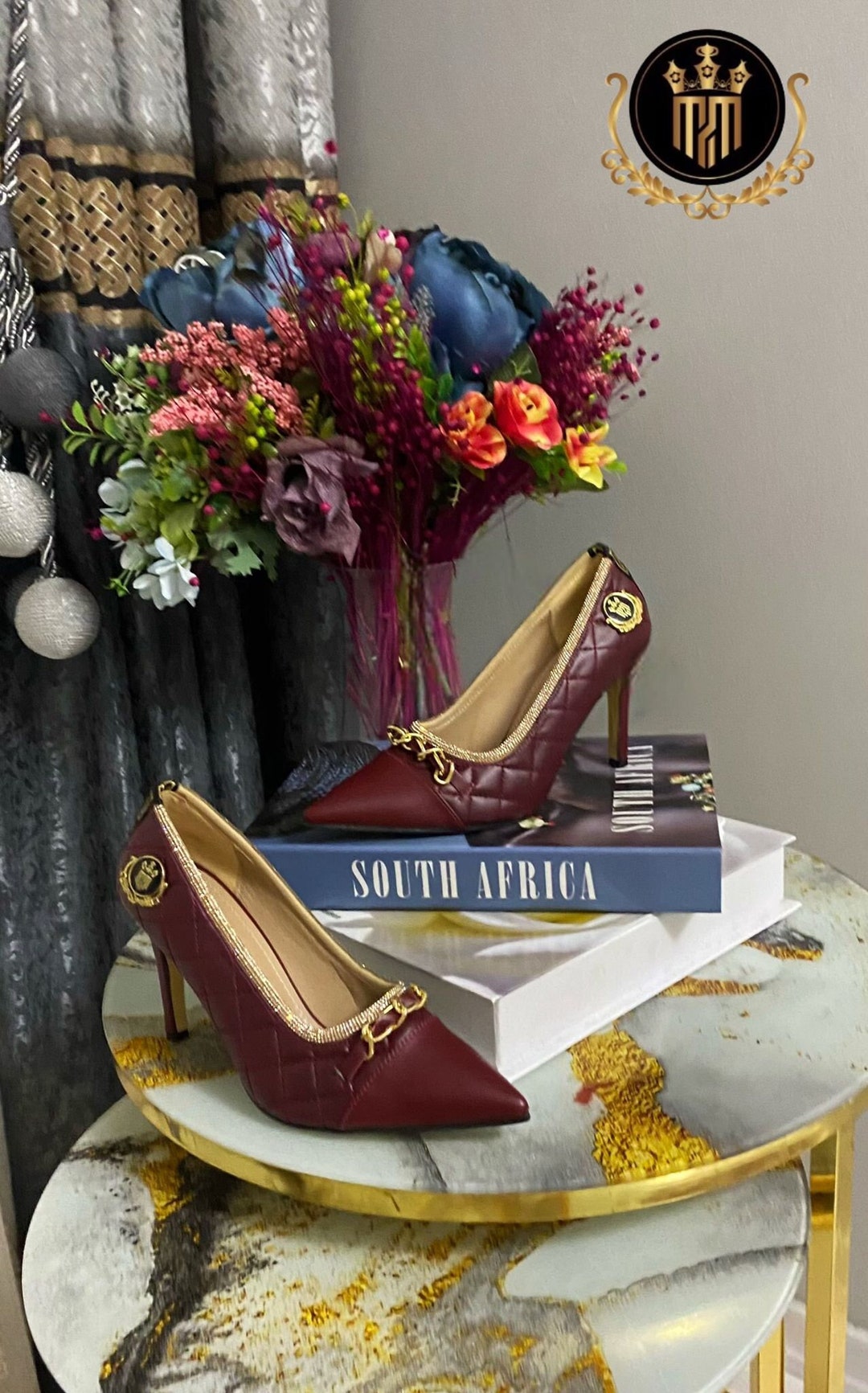 Miss Melisa Shoe and Bag Women's Heeled Shoes and Bag Set 2022 Models ...