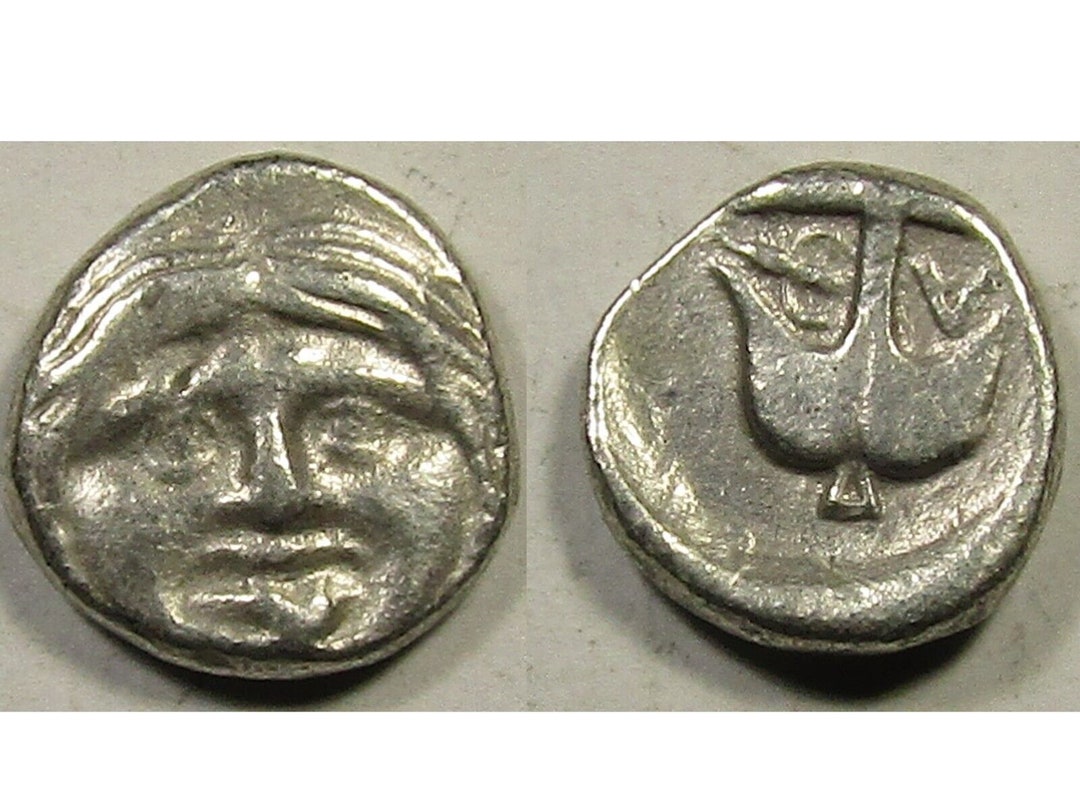Ancient Greek Silver Obol Mint Apolonia Pontica 4c BC - Etsy