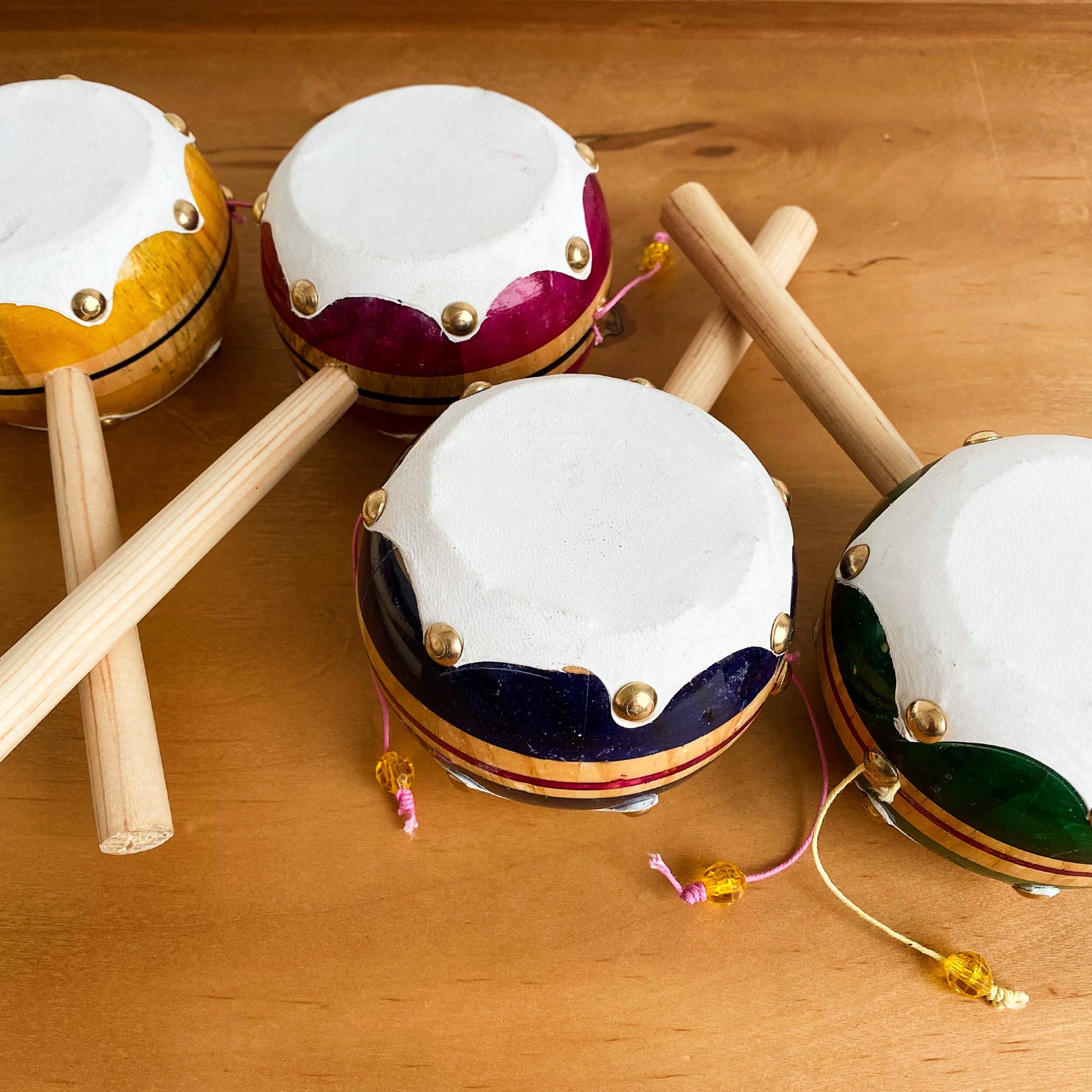 Colorido tambor de pellets de mano Tambor de mano giratorio | Etsy