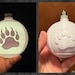 3 Personalized Ornaments | 3D Printed Lithophane | Keepsake - Etsy