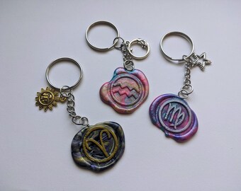 Wax Seal Keychain | Etsy