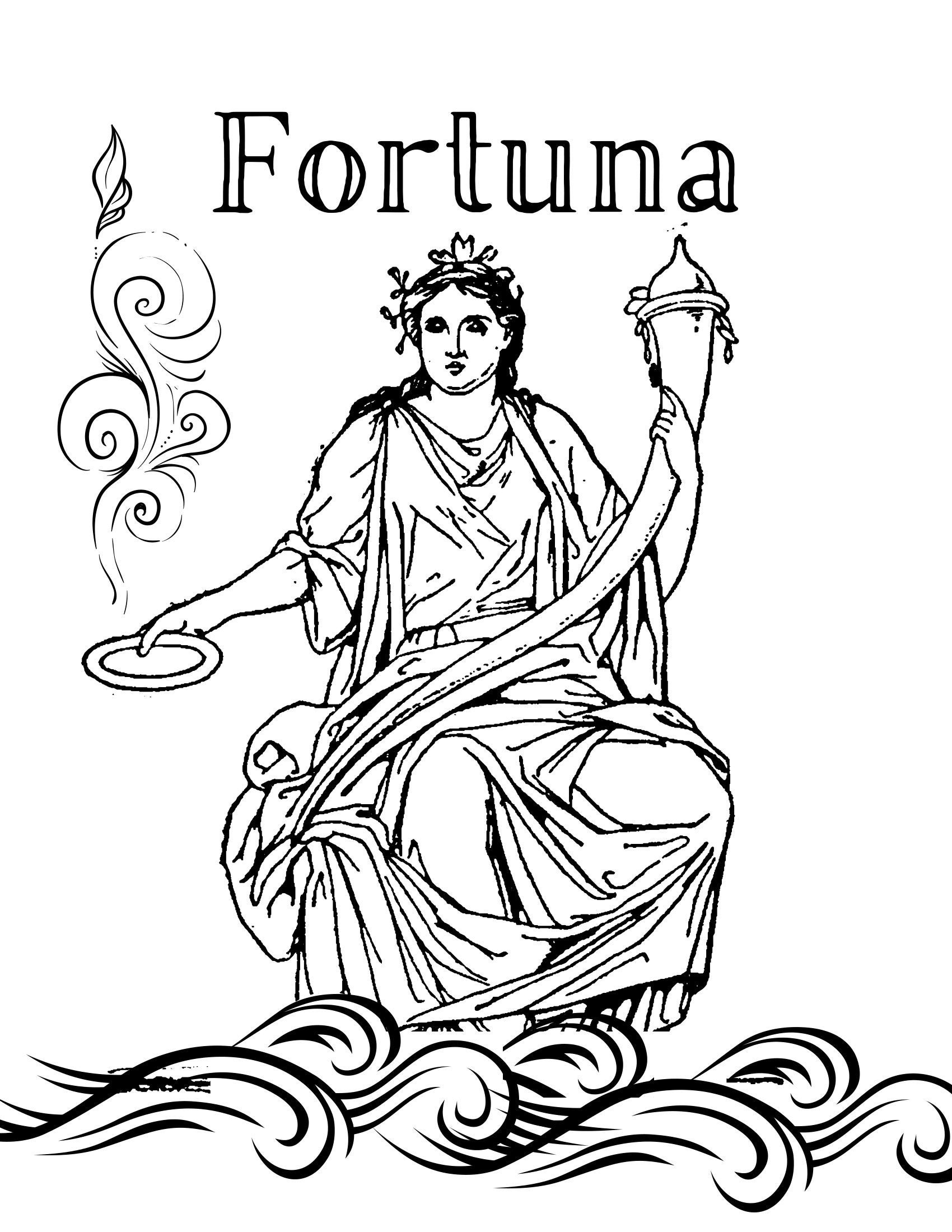 Fortuna Roman Goddess