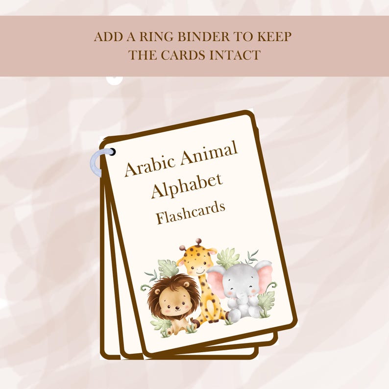 Printable Arabic Alphabet Flashcards: Islamic Learning for Muslim ...